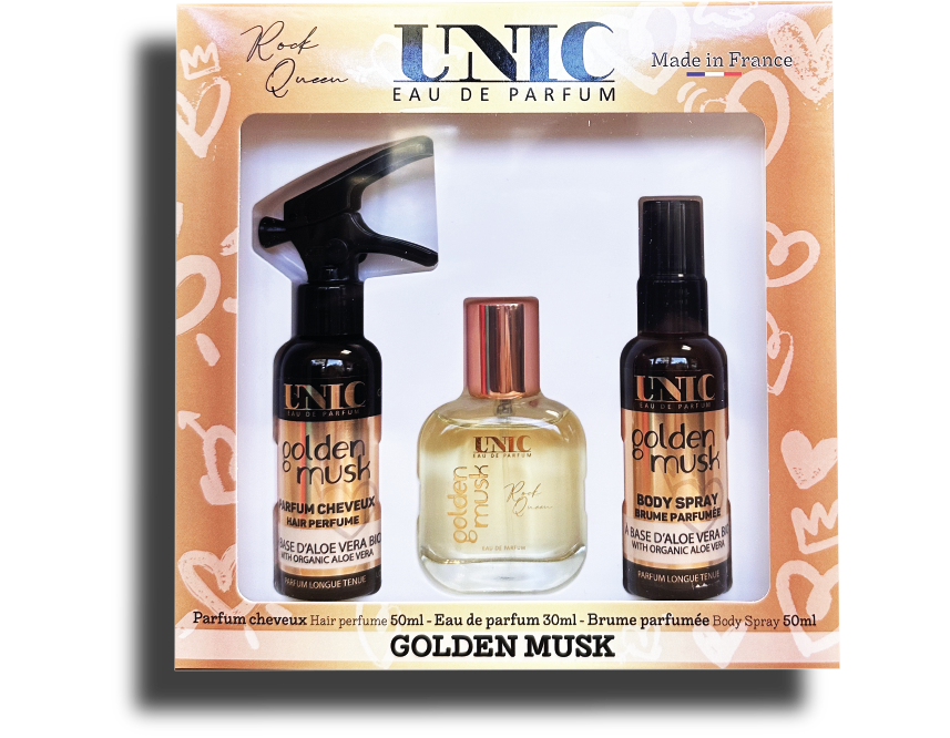 COFFRET UNIC - Golden Musk – ONIVO COSMETICS